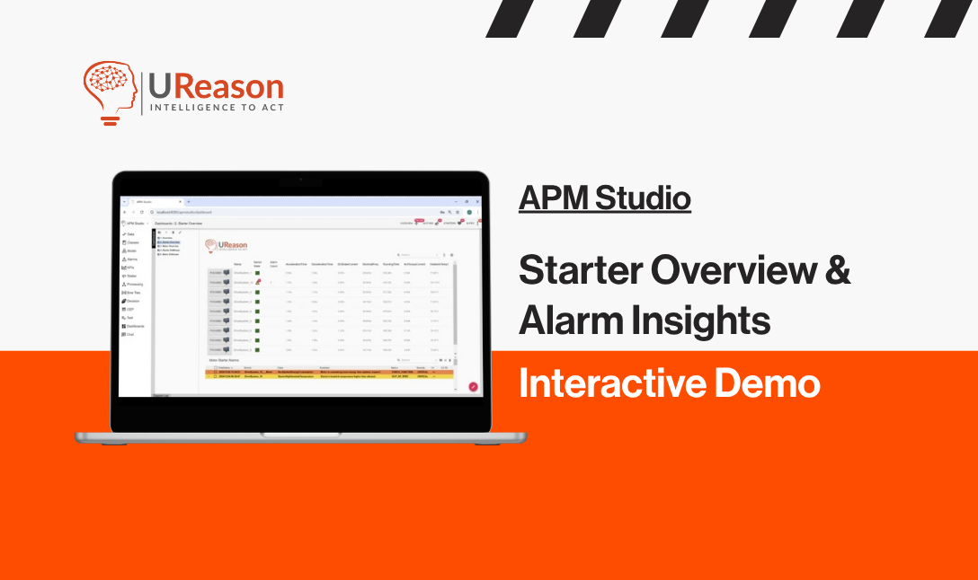 Interactive Demo: Starter Overview and Alarm Insights with APM Studio