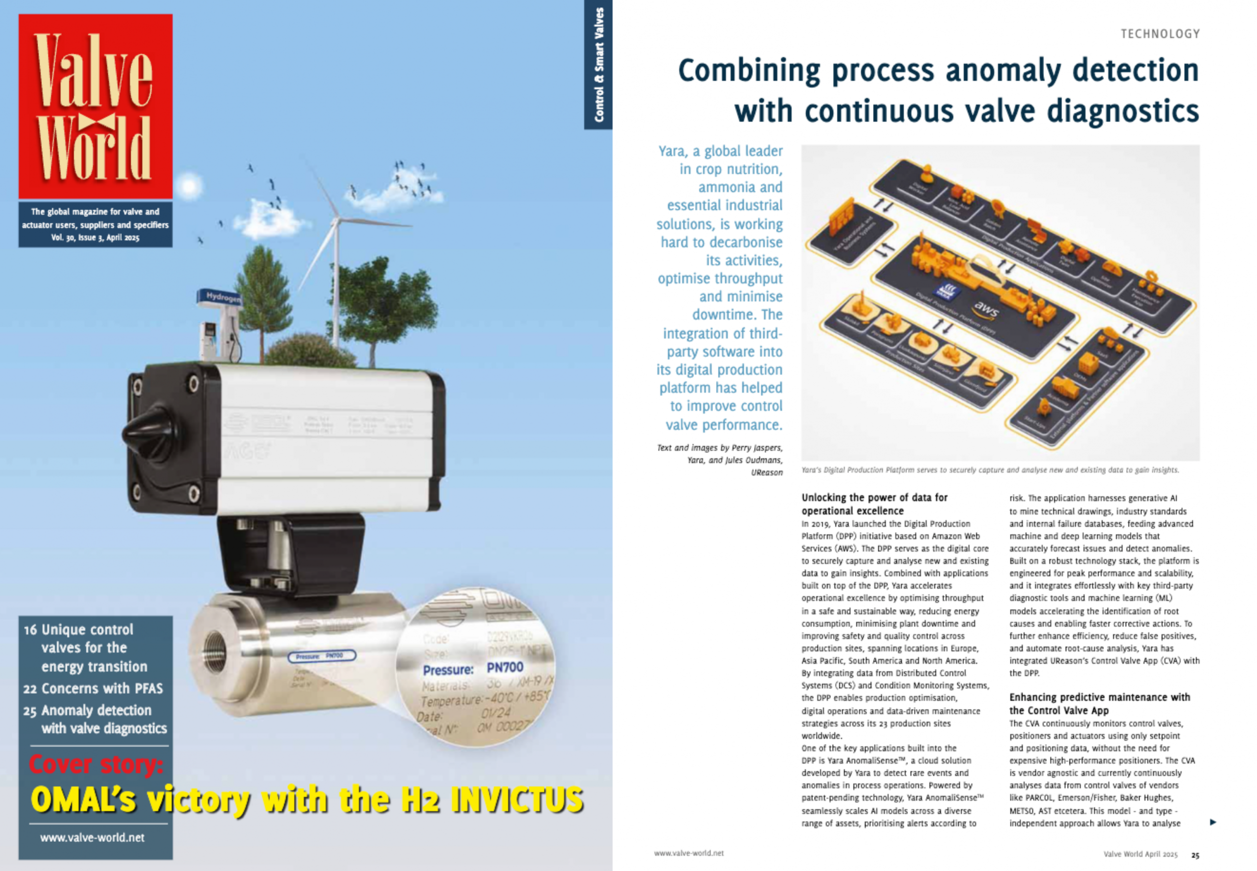 Process Anomaly Detection with Continuous Valve Diagnostics